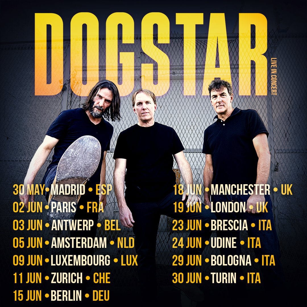 Dogstar avec Keanu Reeves en concert à Luxembourg MusiqueAlliance.fr